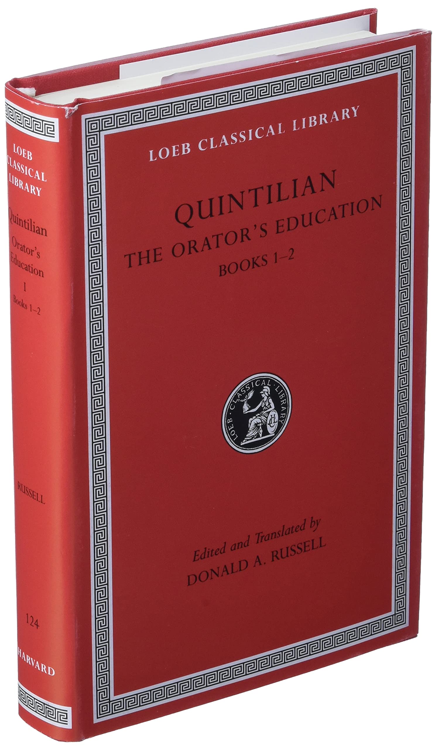 The Orator's Education, Volume I : Books 1-2, Loeb Classical Library by ...