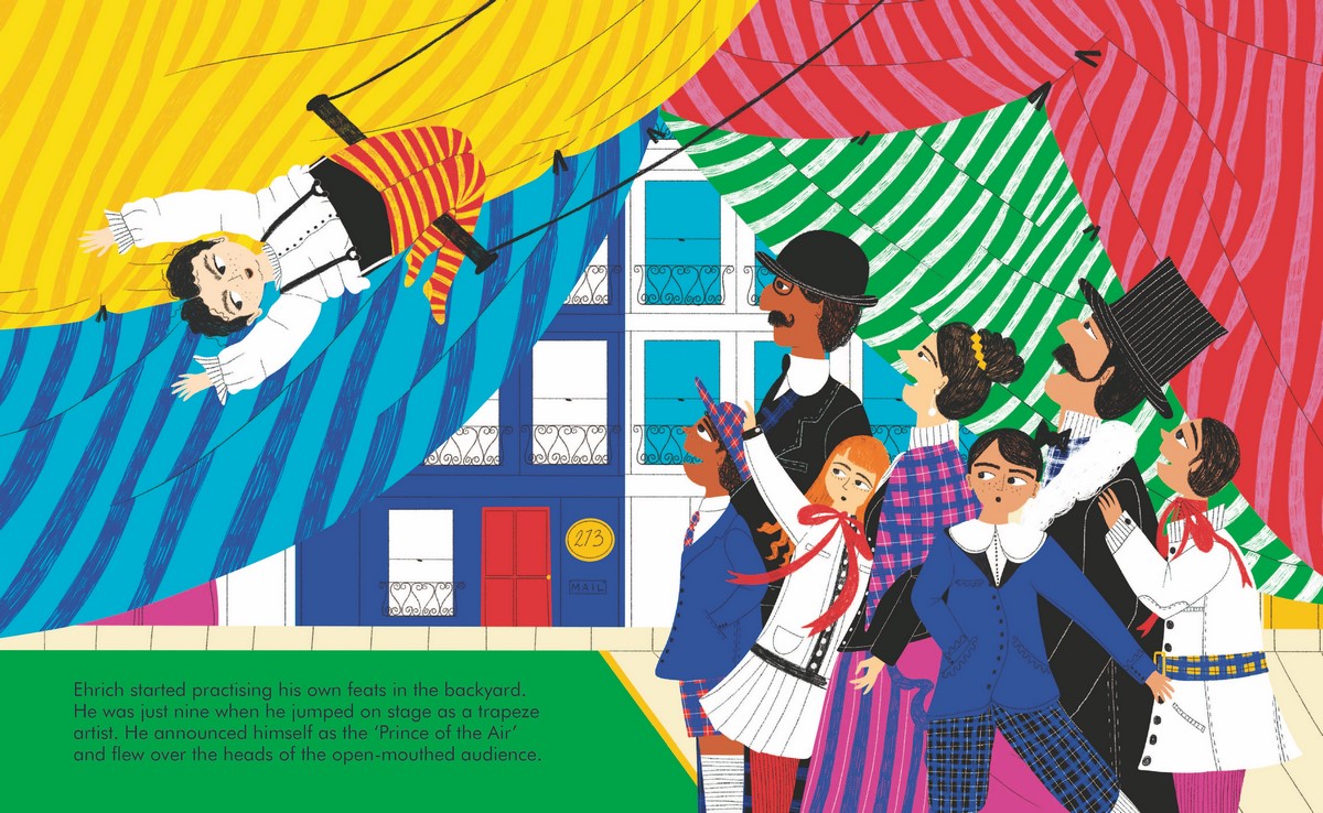 Harry Houdini (Little People, Big Dreams) by Maria Isabel Sanchez ...