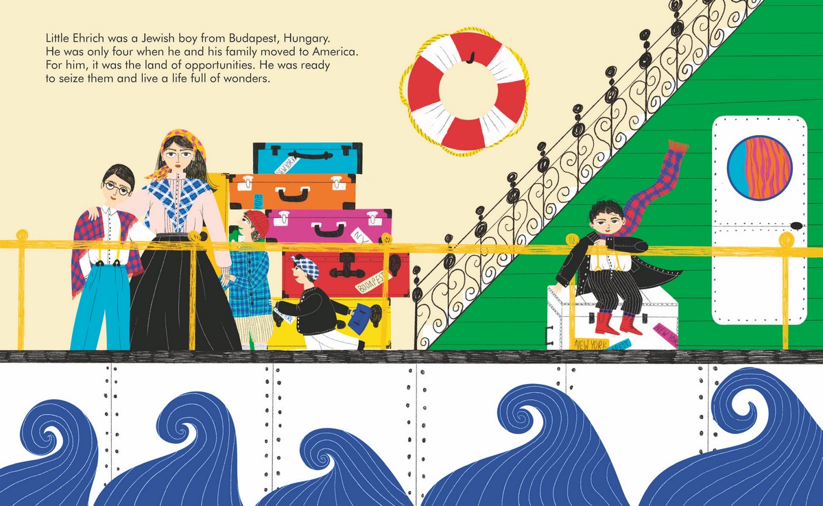 Harry Houdini (Little People, Big Dreams) by Maria Isabel Sanchez ...