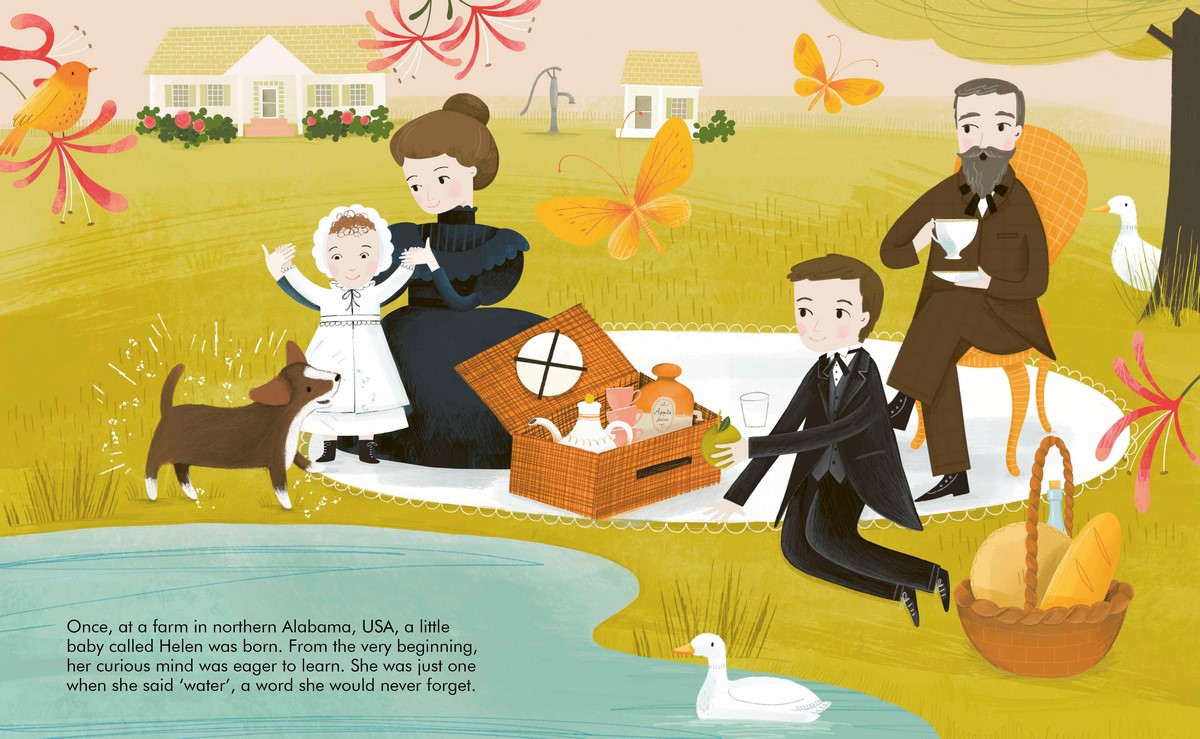 Helen Keller (Little People, Big Dreams) by Maria Isabel Sanchez Vegara ...