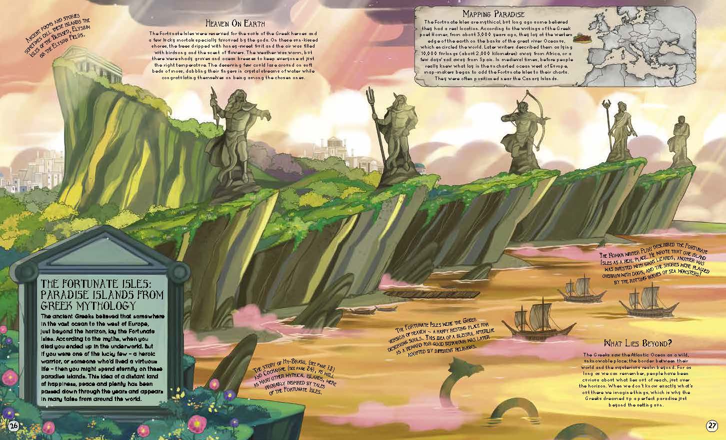 An Atlas of Lost Kingdoms, Discover Mythical Lands, Lost Cities and ...