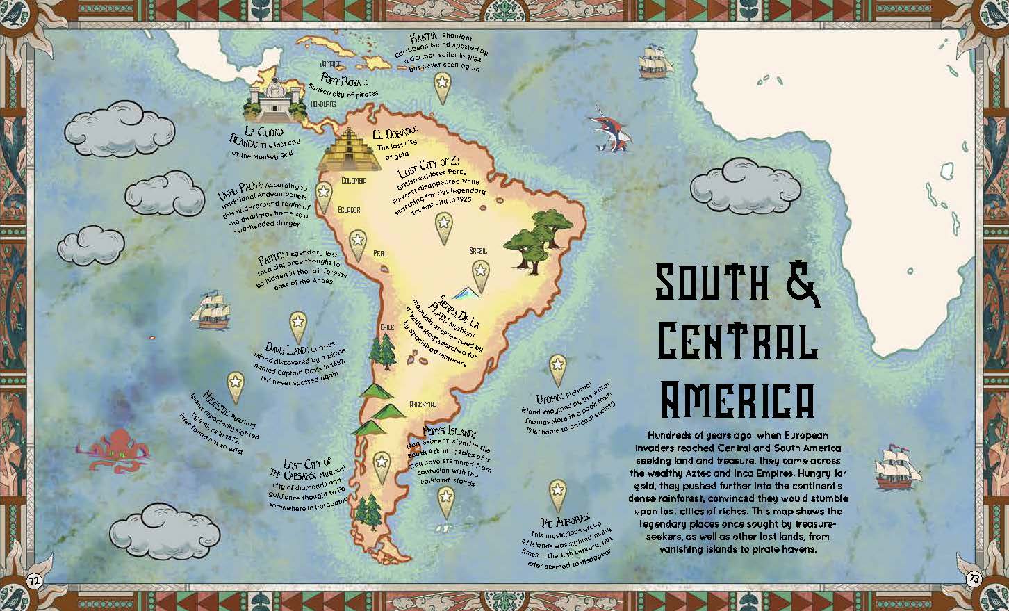 An Atlas of Lost Kingdoms, Discover Mythical Lands, Lost Cities and ...