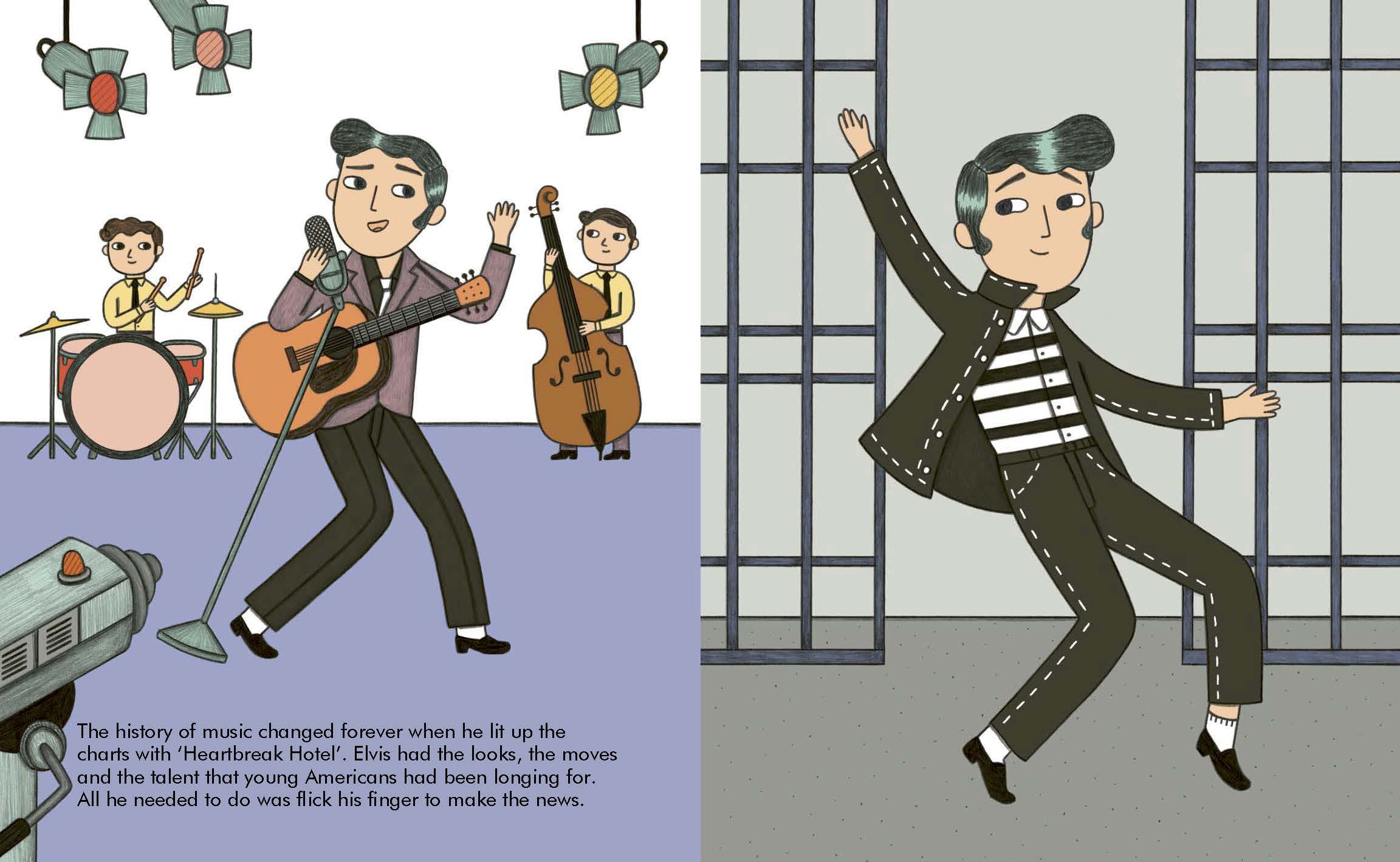 Elvis (Little People, Big Dreams) by Maria Isabel Sanchez Vegara ...