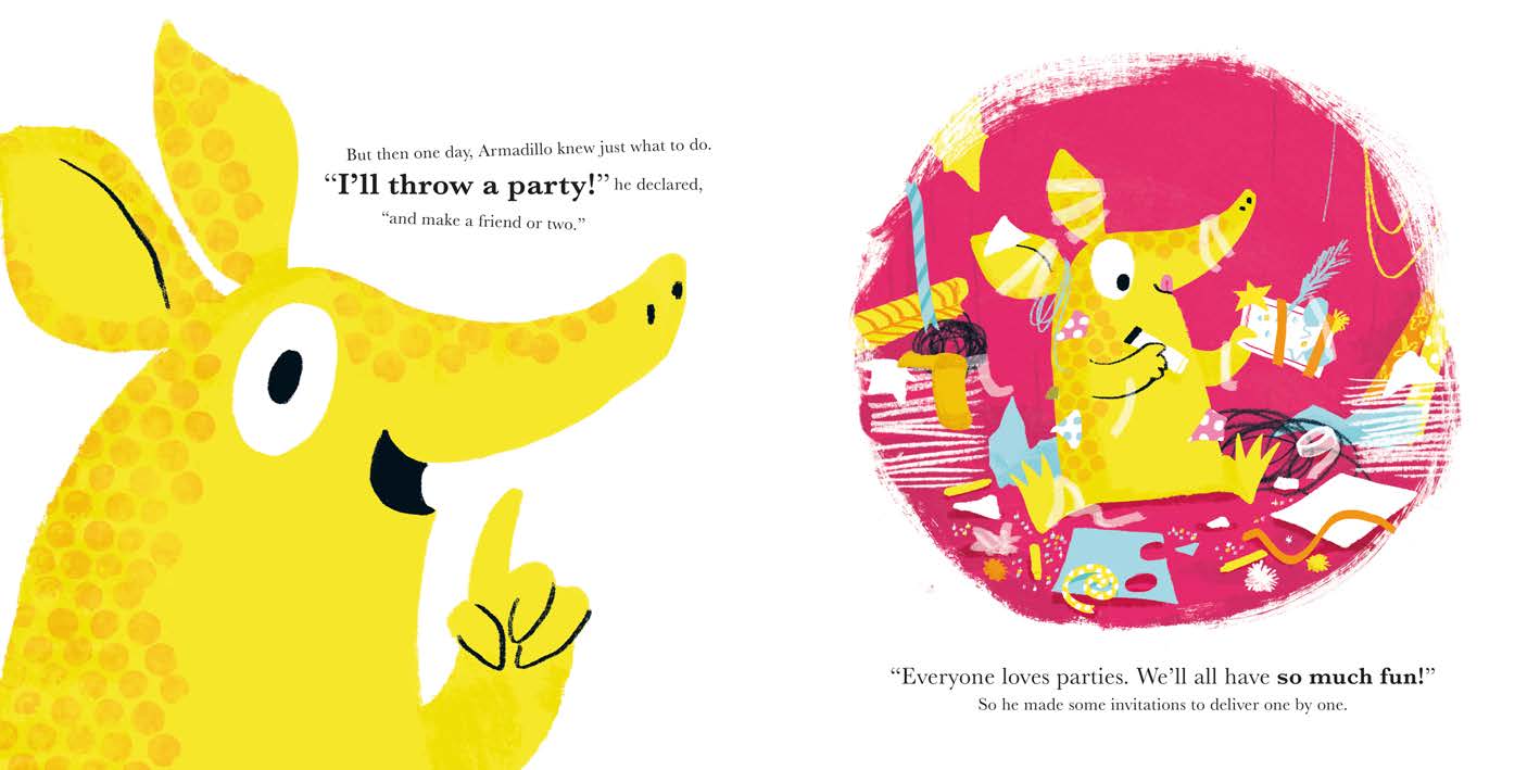 Oh, Armadillo!, This Party's All Wrong! by Ellie Irving | 9780711276949 ...