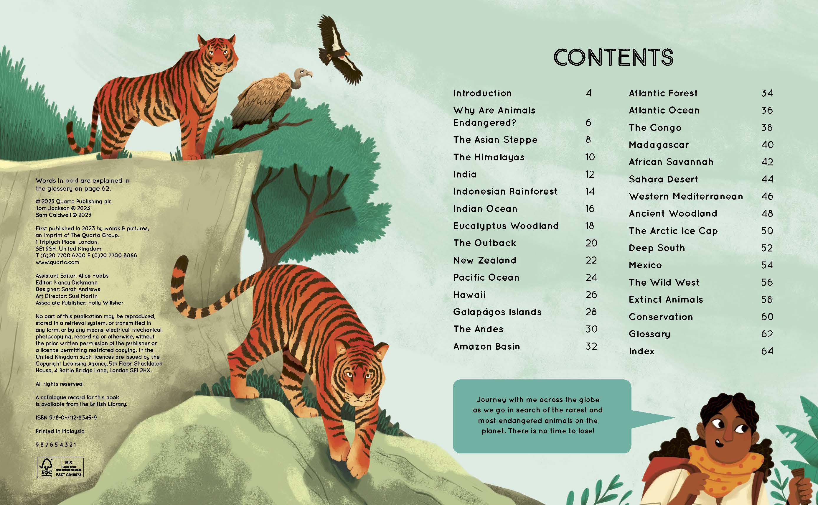 Endangered Animals Atlas by Tom Jackson | 9780711283459 | Booktopia