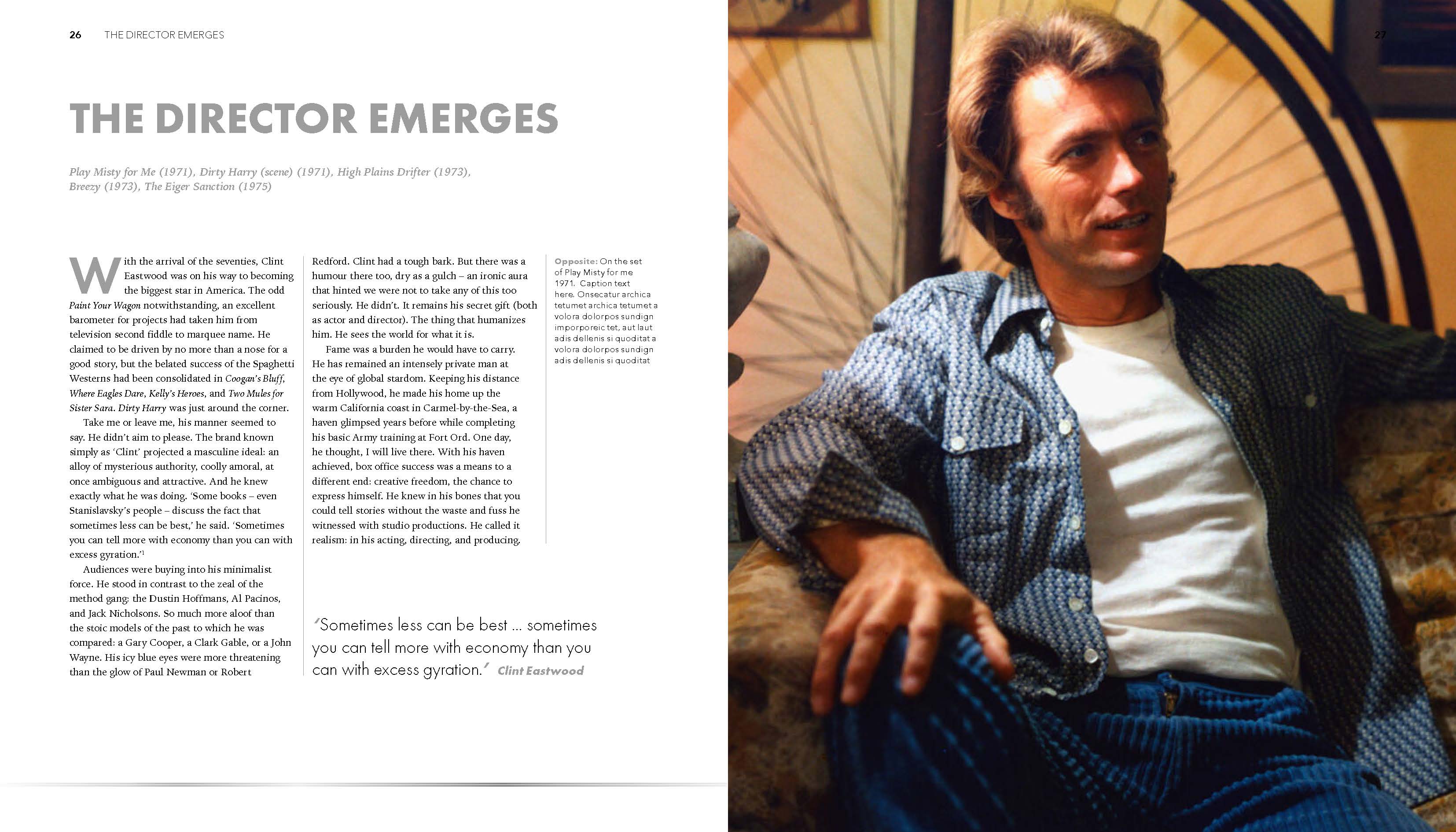 Clint Eastwood, The Iconic Filmmaker and his Work by Ian Nathan ...