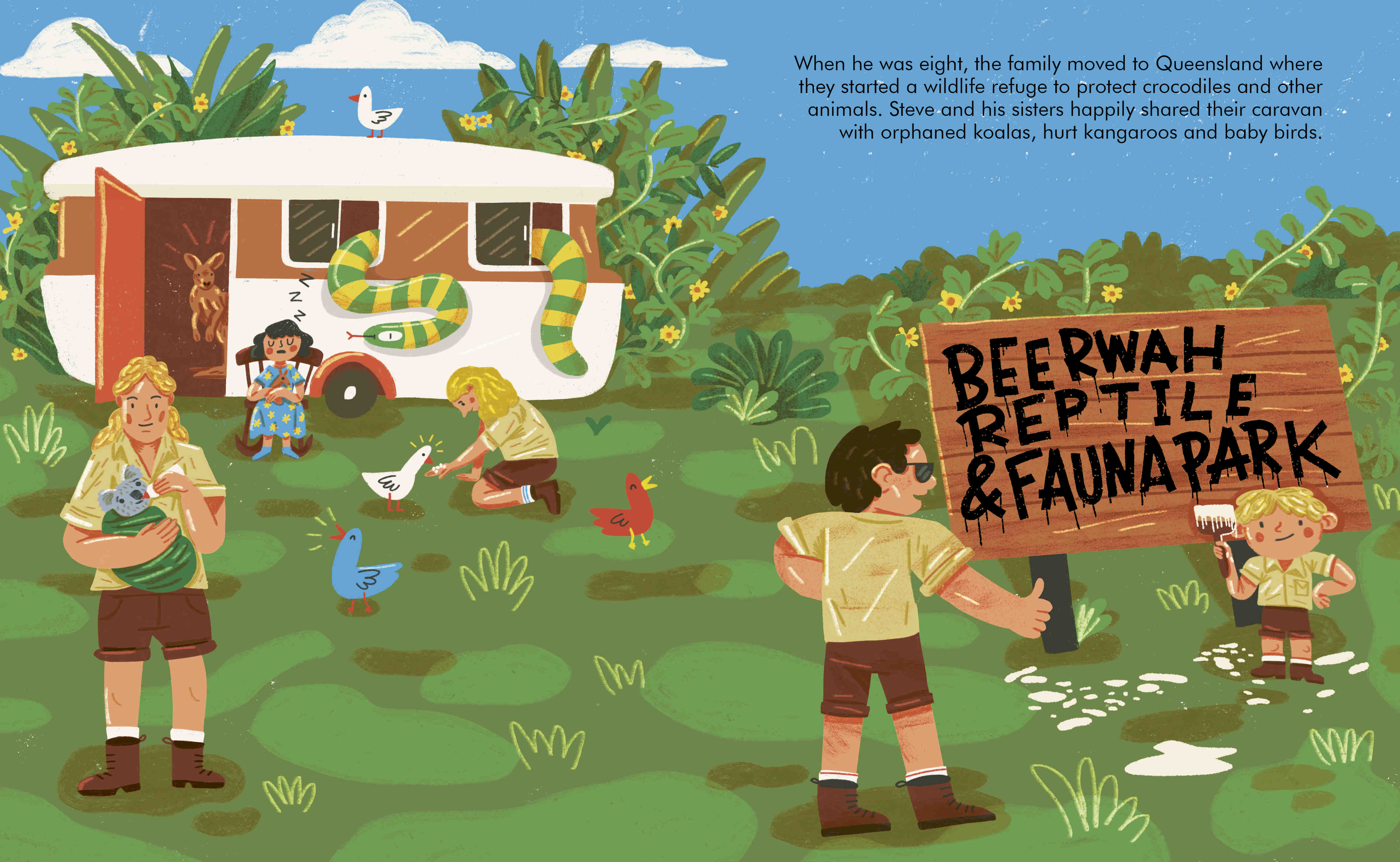 Steve Irwin (Little People, Big Dreams) by Maria Isabel Sanchez Vegara ...