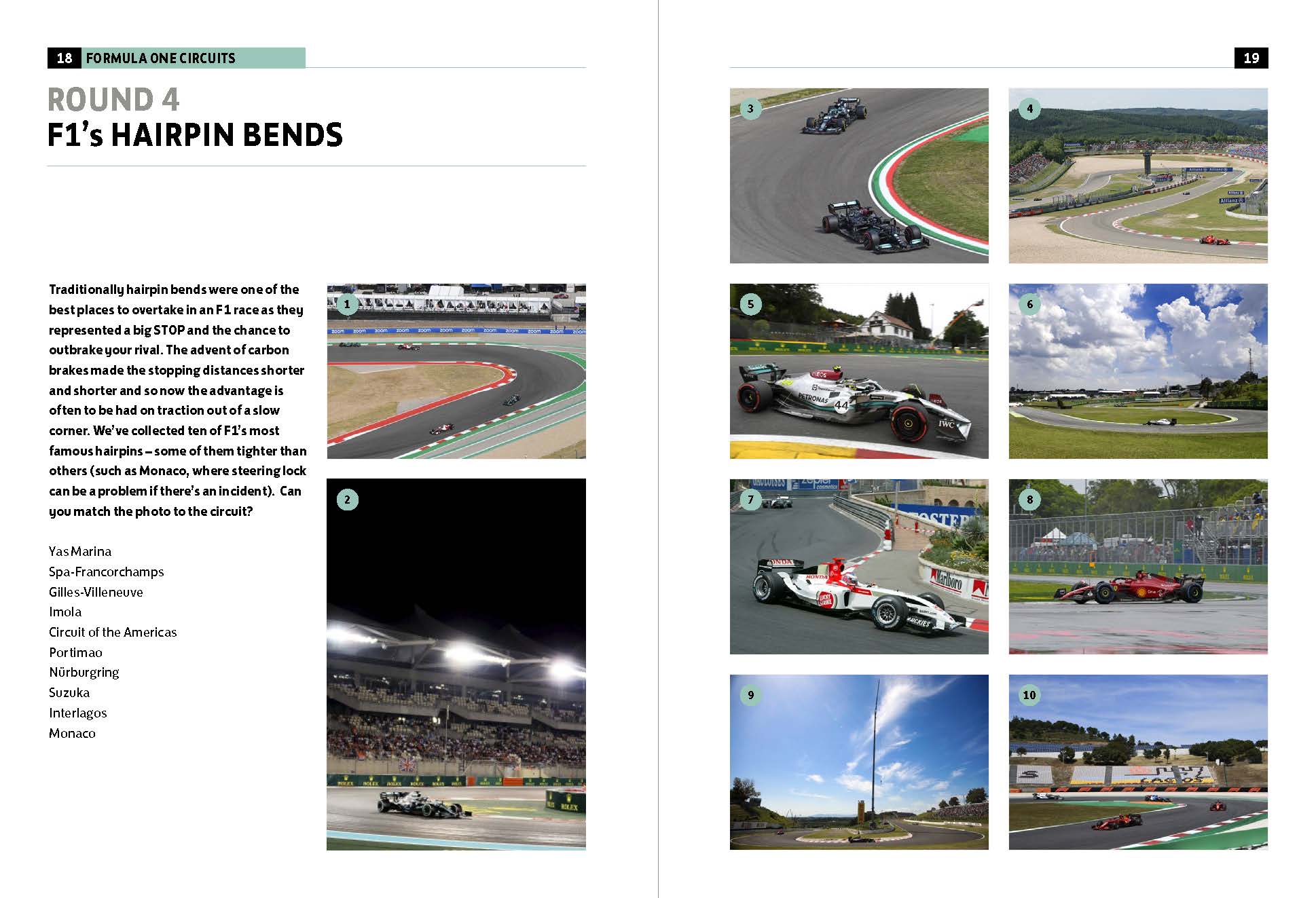 Formula One Quiz Book, 500 questions to test your F1 knowledge by Ewan ...