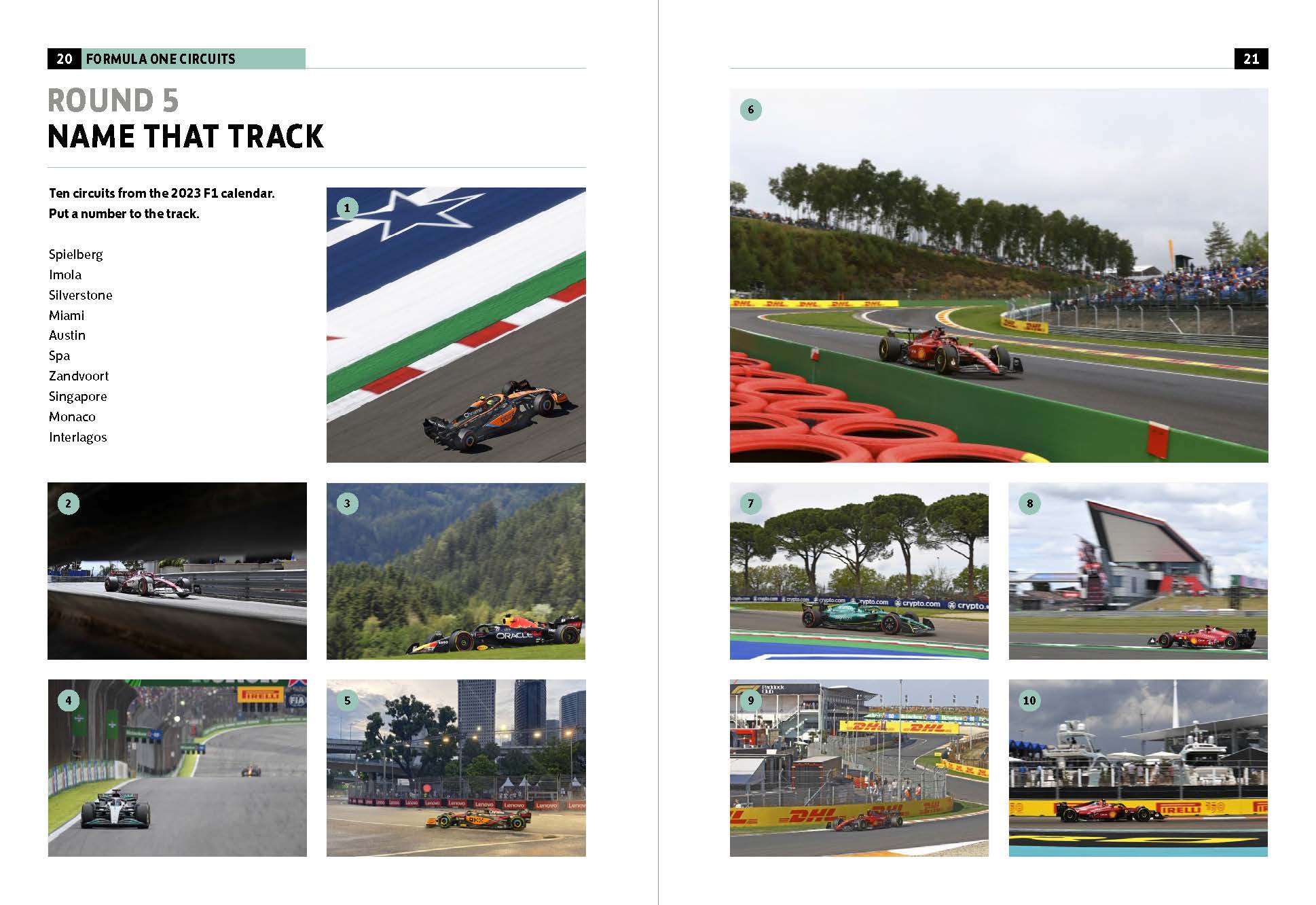 Formula One Quiz Book, 500 questions to test your F1 knowledge by Ewan ...