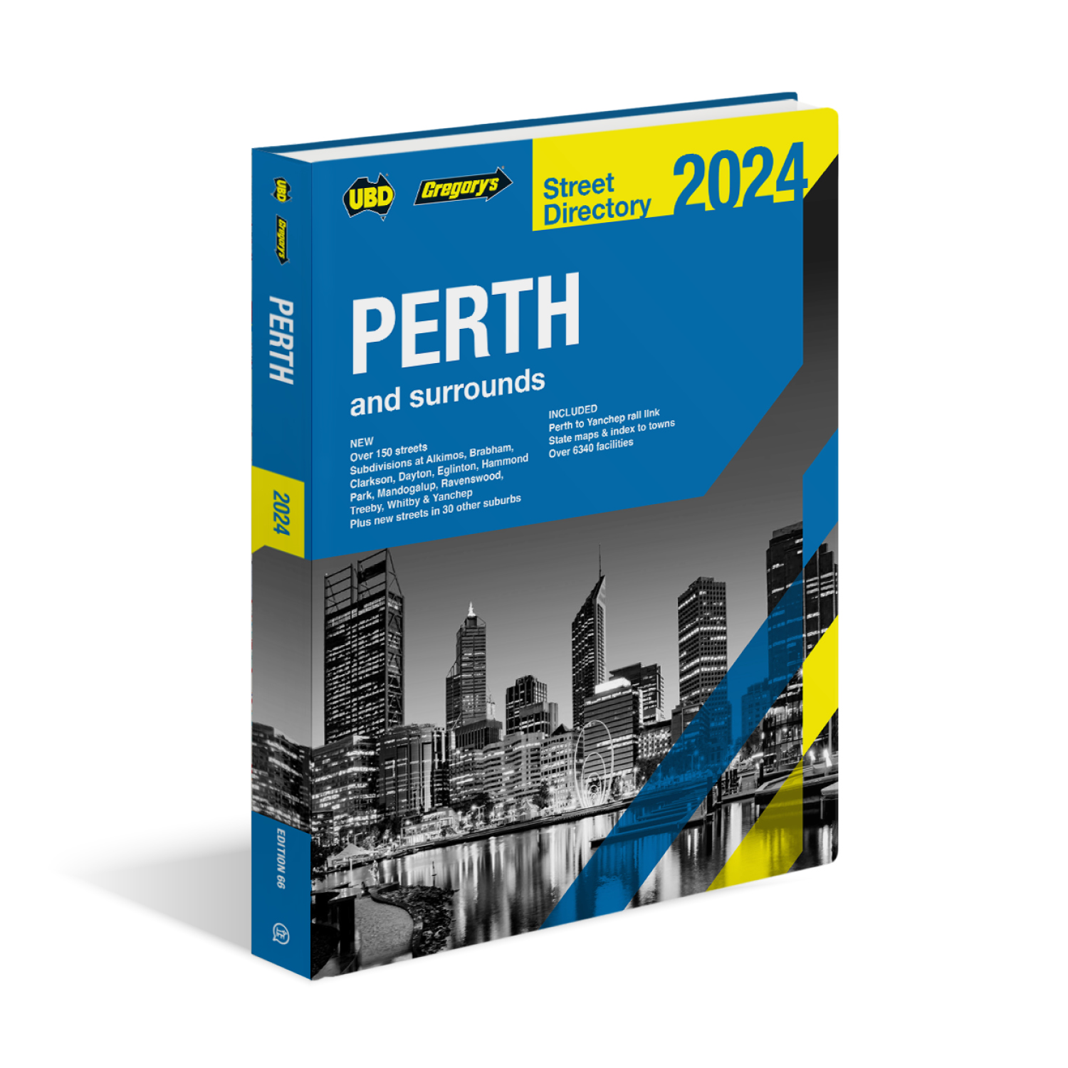 Perth Street Directory 2024 66th by UBD Gregory's | 9780731933150 ...