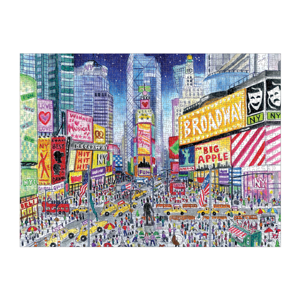 Times Square - Puzzle, 1000-Piece Jigsaw Puzzle by Michael Storrings ...