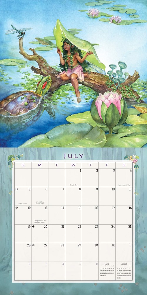 Llewellyn's Magical Faery - 2020 Wall Calendar by Emily Fiegenschuh ...