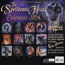 Alchemy 1977 Gothic: The Spellbound Heart - 2024 Wall Calendar by Alchemy 1977 | 9780738768885 ...
