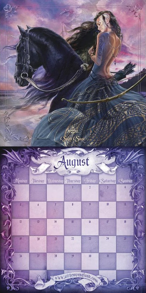 Alchemy 1977 Gothic: The Spellbound Heart - 2024 Wall Calendar by Alchemy 1977 | 9780738768885 ...