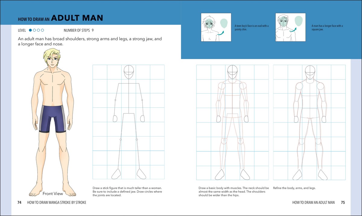 How to Draw Manga Stroke by Stroke by 9colorstudio | 9780744056983 ...