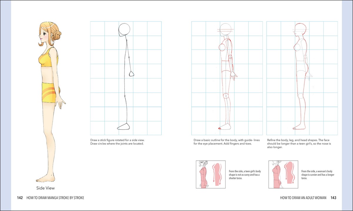 How to Draw Manga Stroke by Stroke by 9colorstudio | 9780744056983 ...