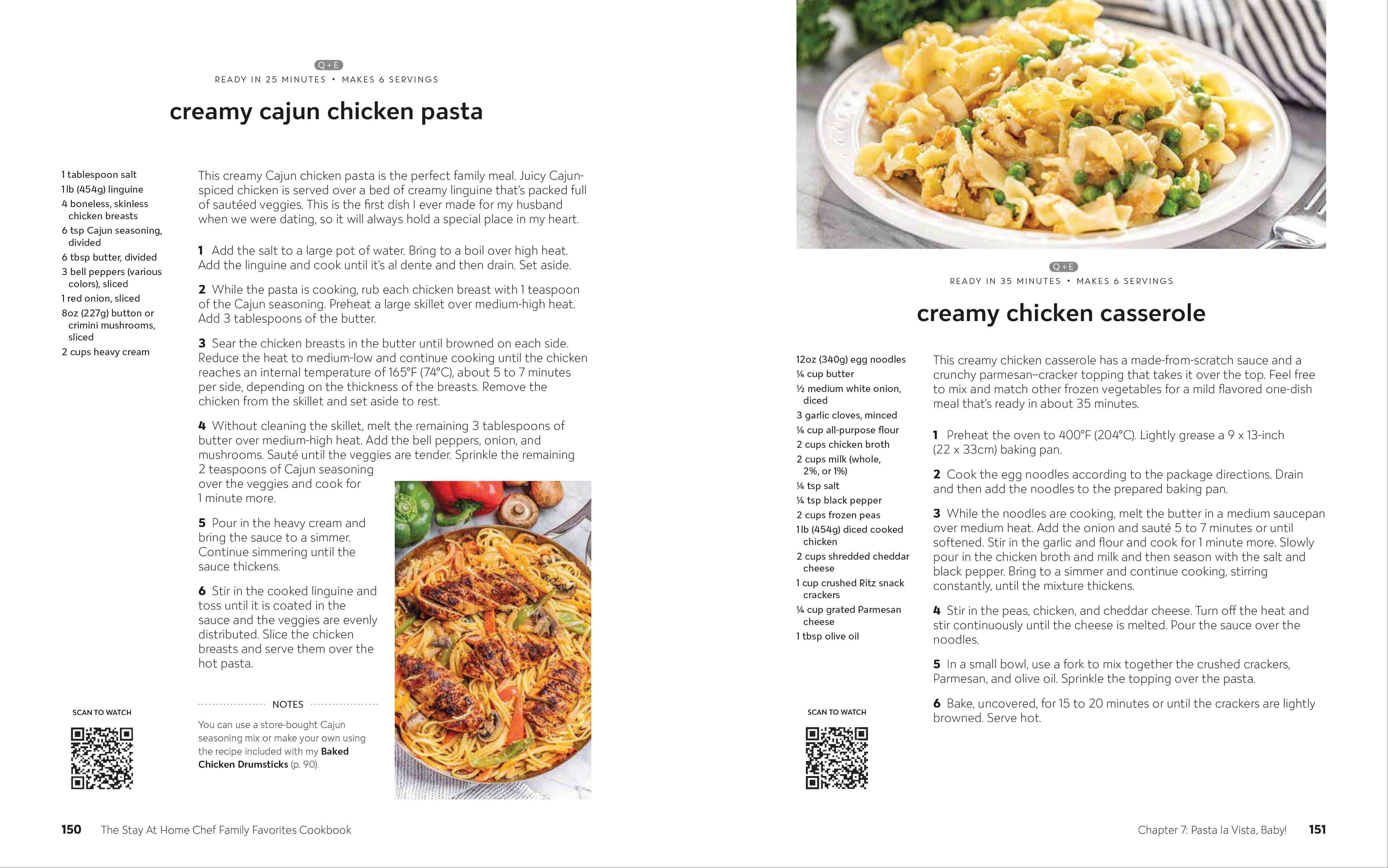 The Stay At Home Chef Family Favorites Cookbook by Rachel Farnsworth ...