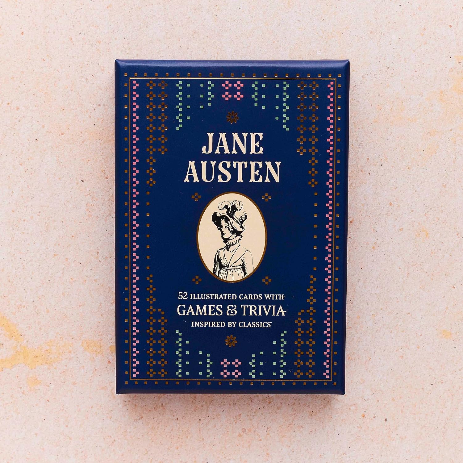 Jane Austen - A Card and Trivia Game by Pyramid | 52 illustrated cards ...