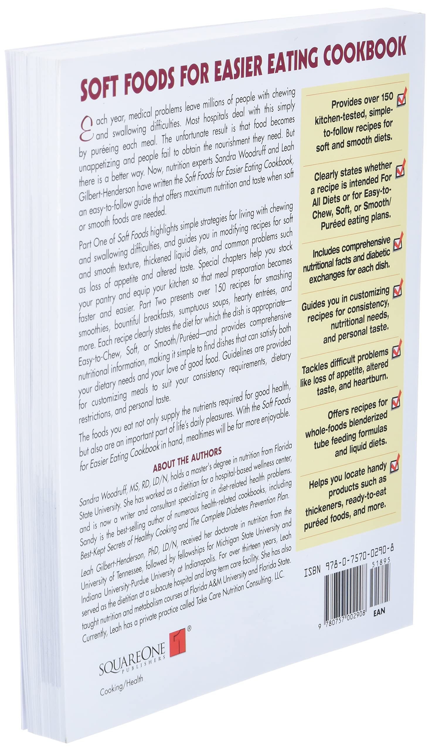 Soft Foods for Easier Eating Cookbook, Easy-To-Follow Recipes for ...