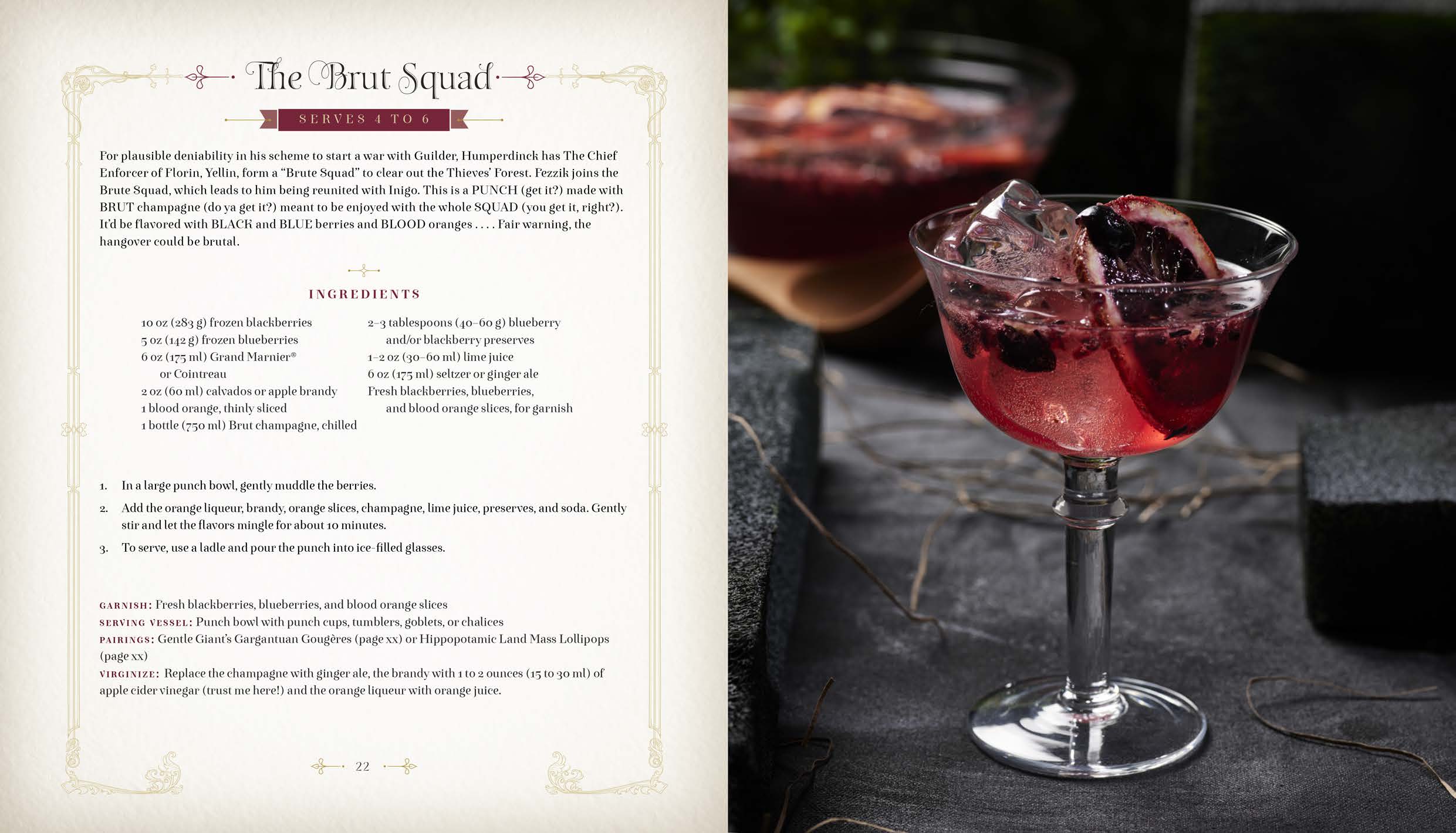 The Unofficial Princess Bride Cookbook, 50 Delightfully Delicious ...