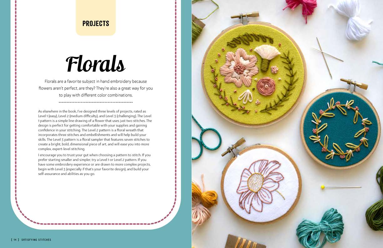 Satisfying Stitches, Learn Simple Embroidery Techniques and Embrace the Joys of Stitching by ...