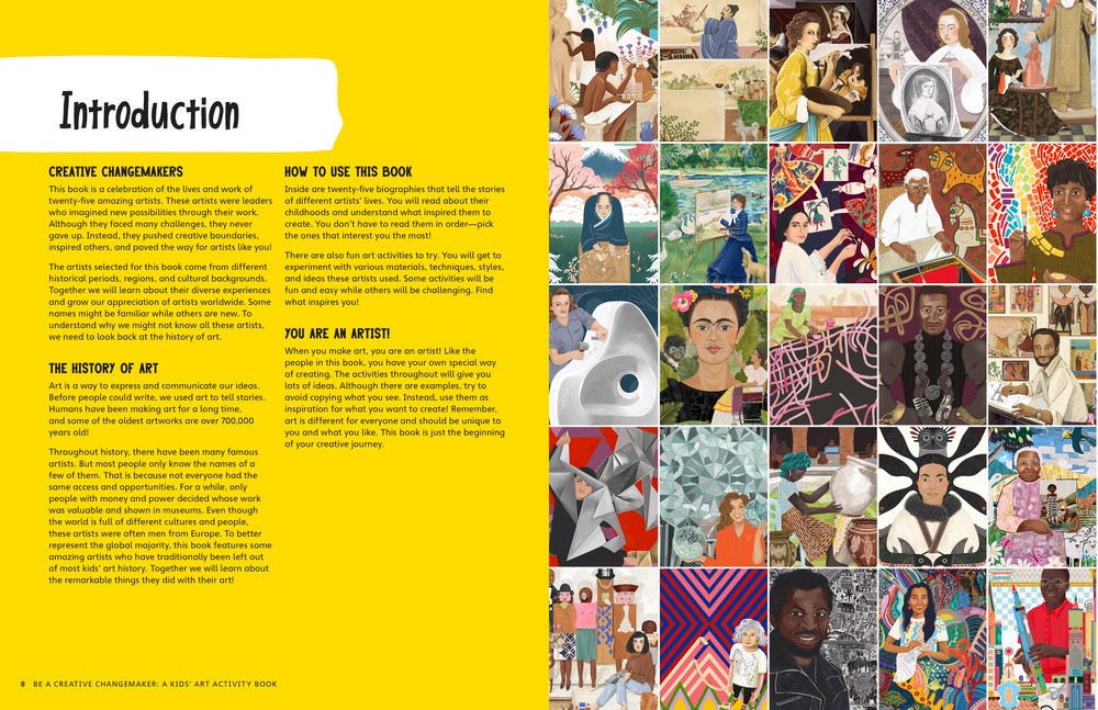 Be a Creative Changemaker (A Kids' Art Activity Book) by Paula Liz ...