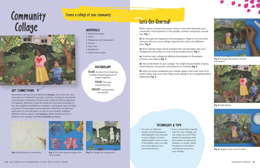 Be a Creative Changemaker (A Kids' Art Activity Book) by Paula Liz ...