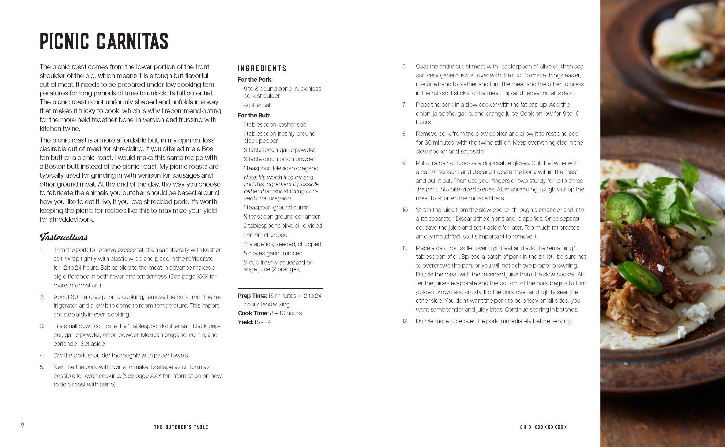 The Butcher's Table, Techniques and Recipes to Make the Most of Your ...