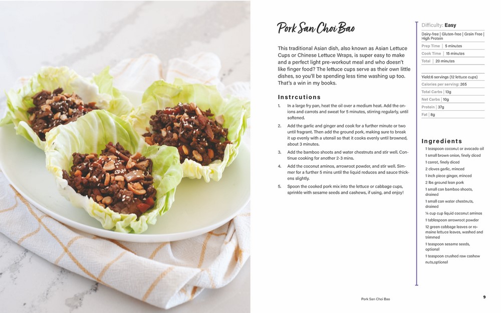 The Strong Curves Cookbook by Shelley Darlington | 100+ High-Protein ...