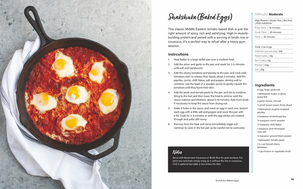 The Strong Curves Cookbook by Shelley Darlington | 100+ High-Protein ...