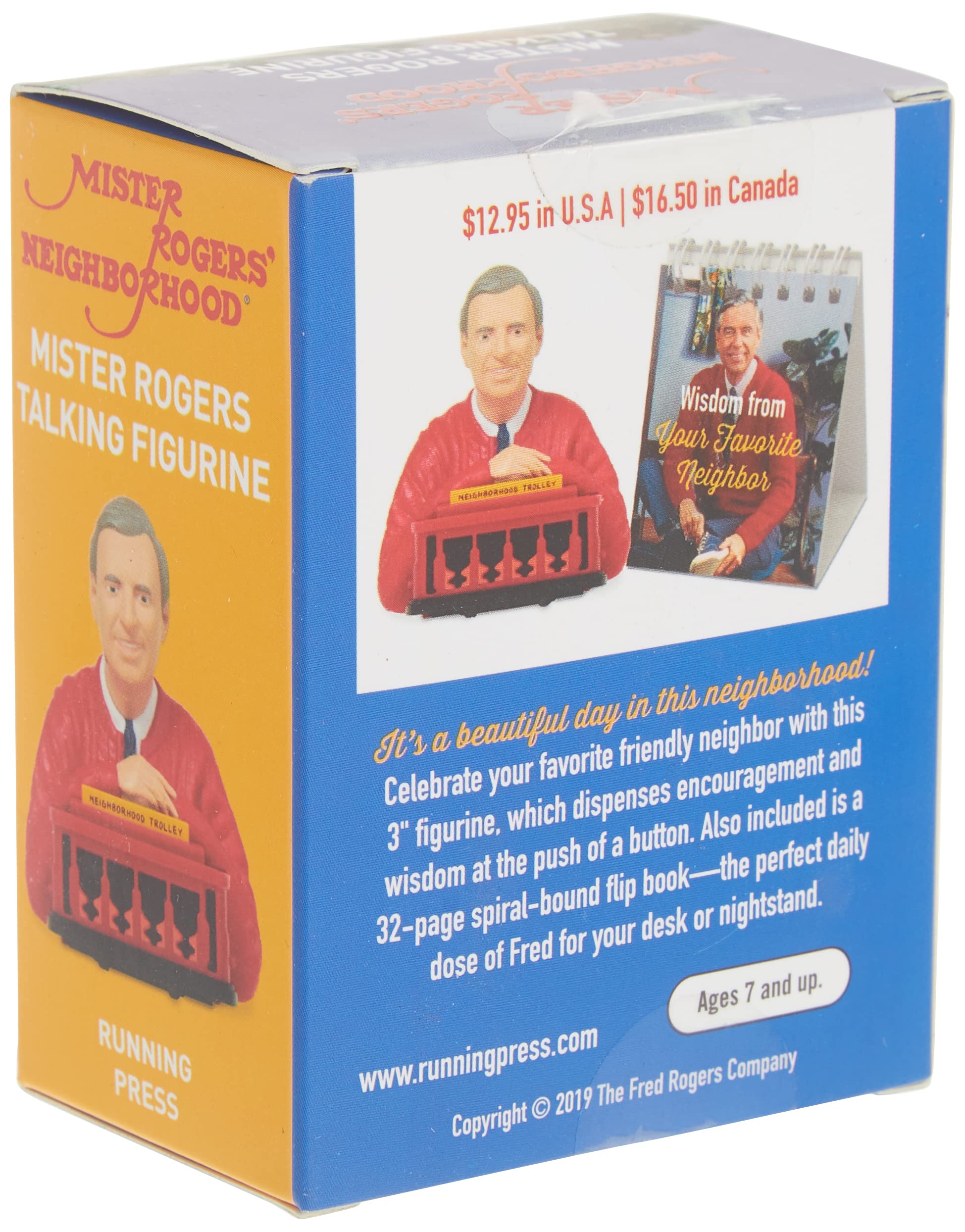 Mister Rogers Talking Figurine, Rp Minis by Fred Rogers | 9780762467037 ...