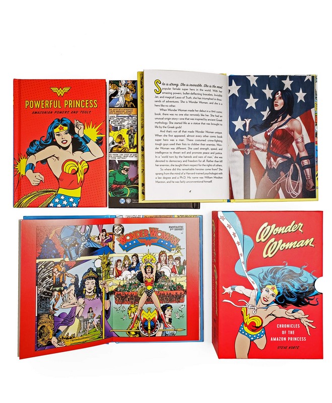 Wonder Woman: Chronicles of the Amazon Princess, Four Hardcover ...