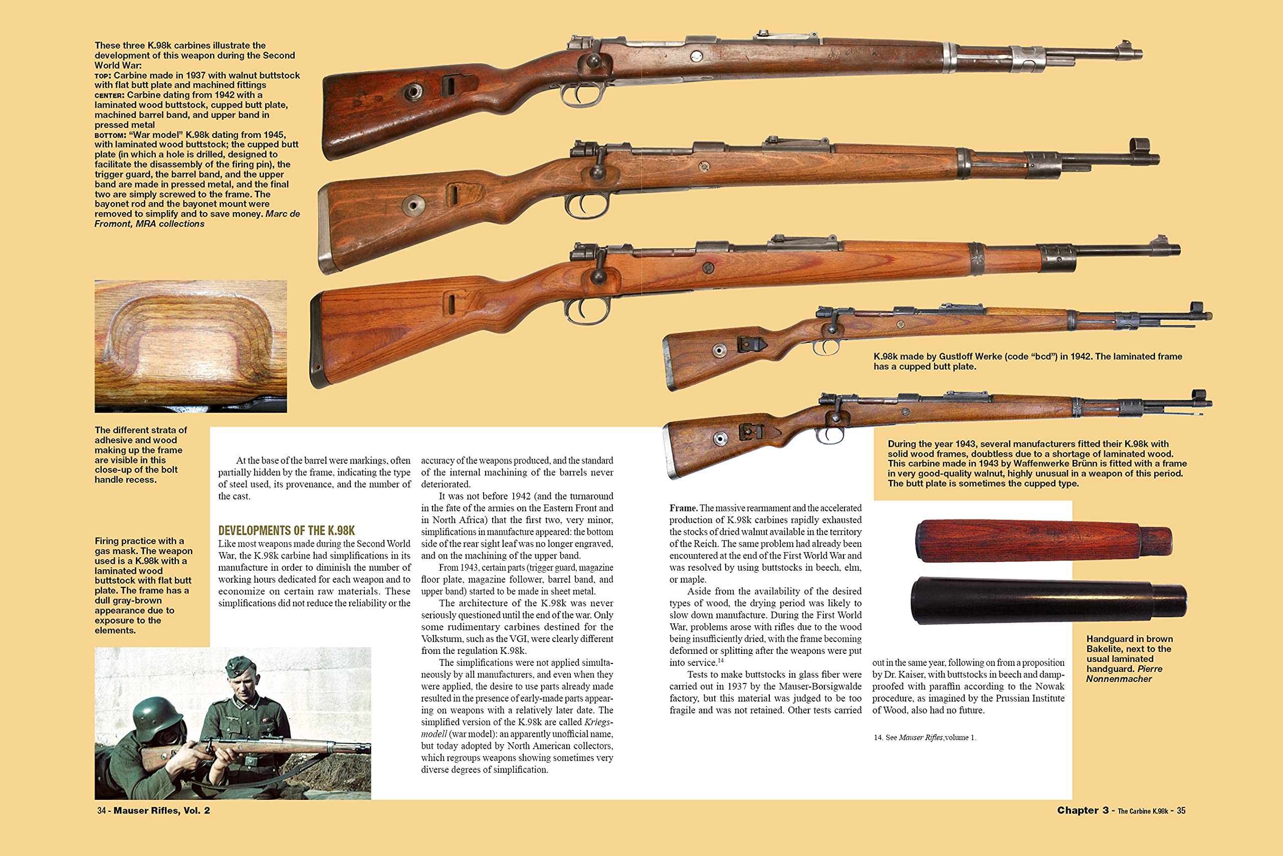 Mauser Rifles, Vol. 2, 1918-1945: G.98, K.98b, "Standard-Modell," K.98k ...