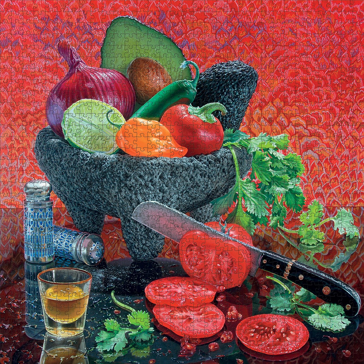 Mola Salsa, 1000-Piece Jigsaw Puzzle by Eric Wert | 9780764983092 ...