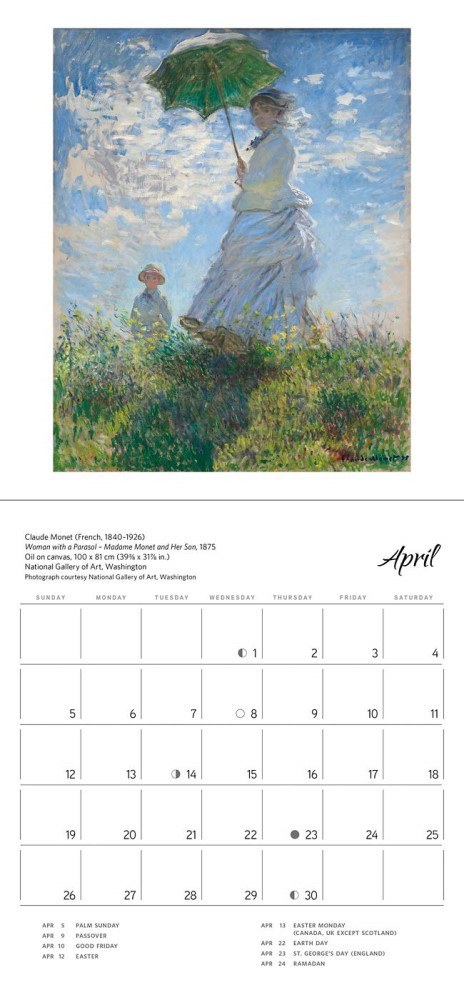 Claude Monet - 2020 Mini Wall Calendar by Claude Monet | 9780764984228 ...