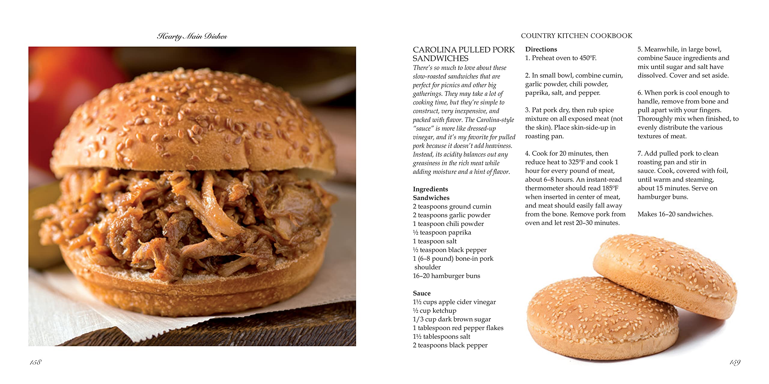 Country Kitchen Cookbook, A Collection of Traditional American Home ...