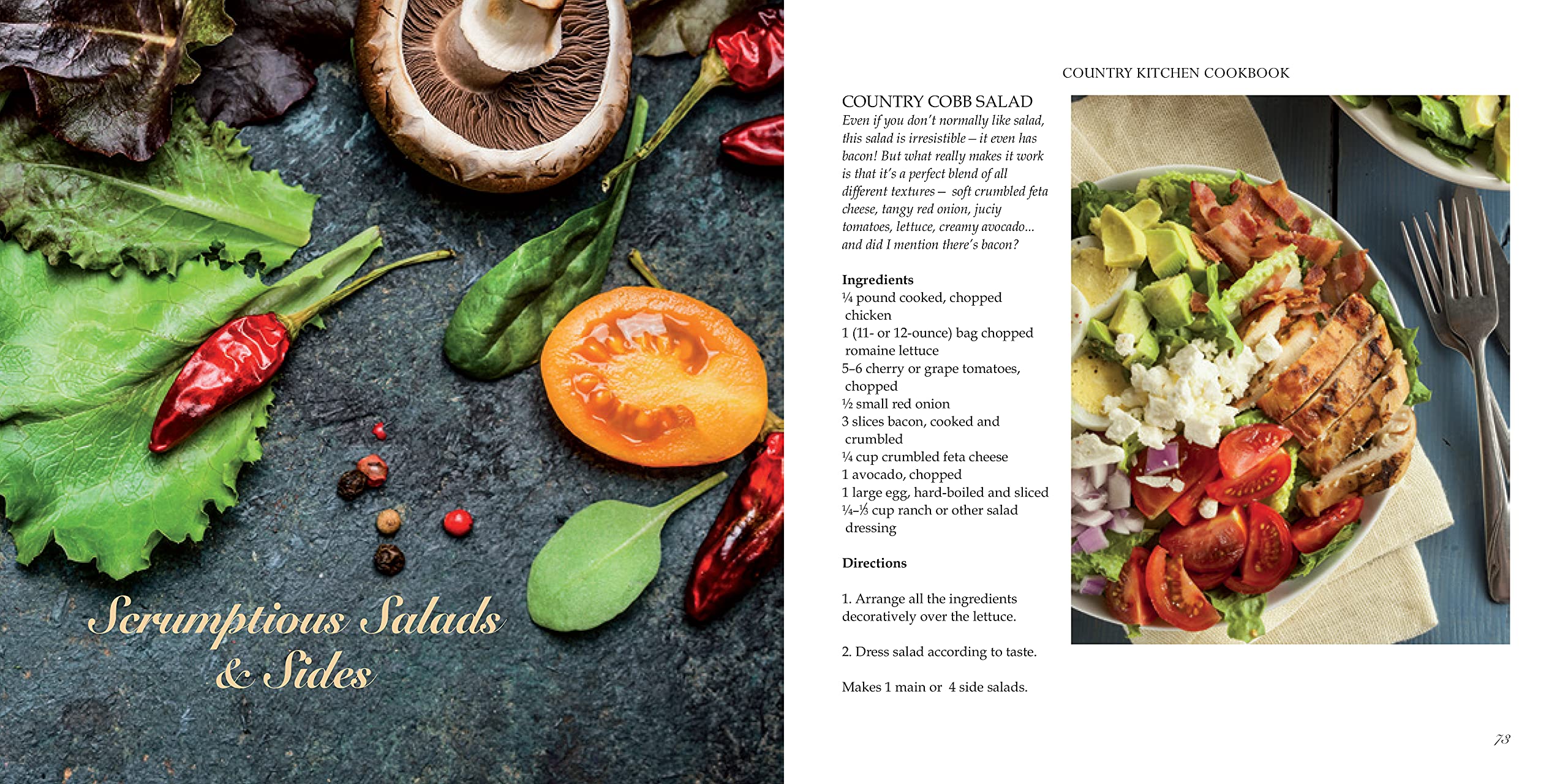 Country Kitchen Cookbook, A Collection of Traditional American Home ...