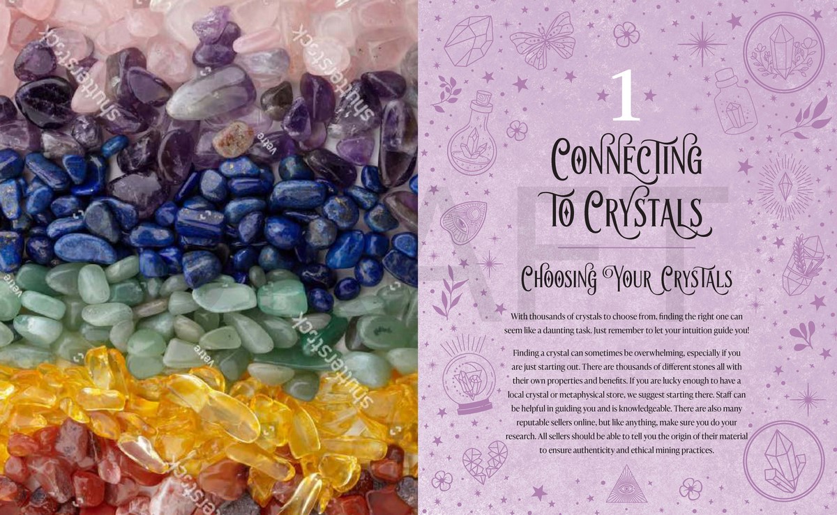 The Witch's Complete Guide to Crystals, A Spiritual Guide to Connecting ...