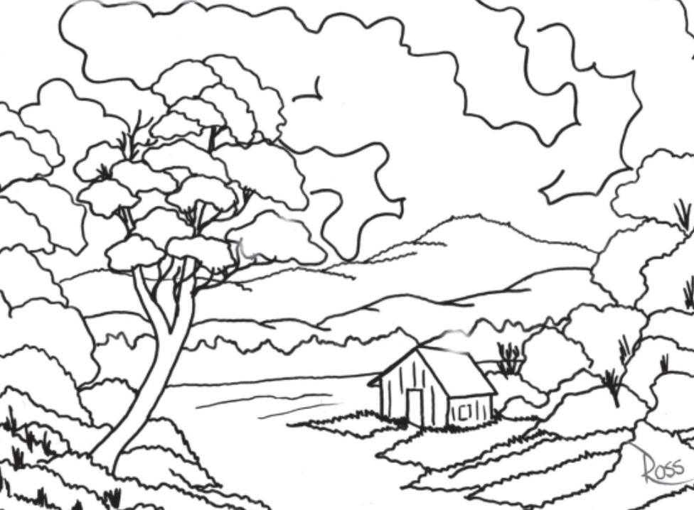 The Bob Ross Coloring Book by Bob Ross | 9780789327727 | Booktopia