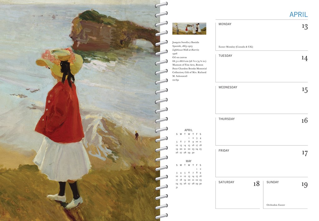 Impressionism 2019-2020 Diary Planner by Museum of Fine Arts Boston ...