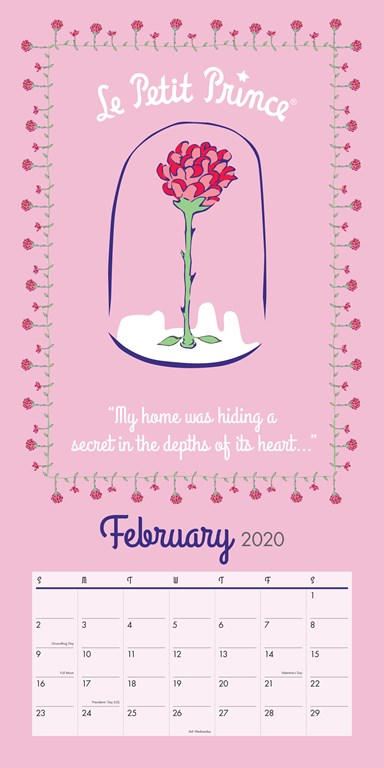 The Little Prince 2020 Calendar by Antoine De Saint-Exupery ...