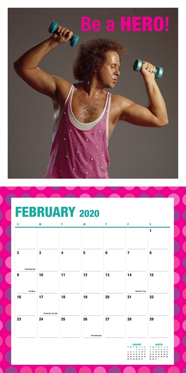 Richard Simmons 2020 Calendar by Richard Simmons | 9780789336286 ...