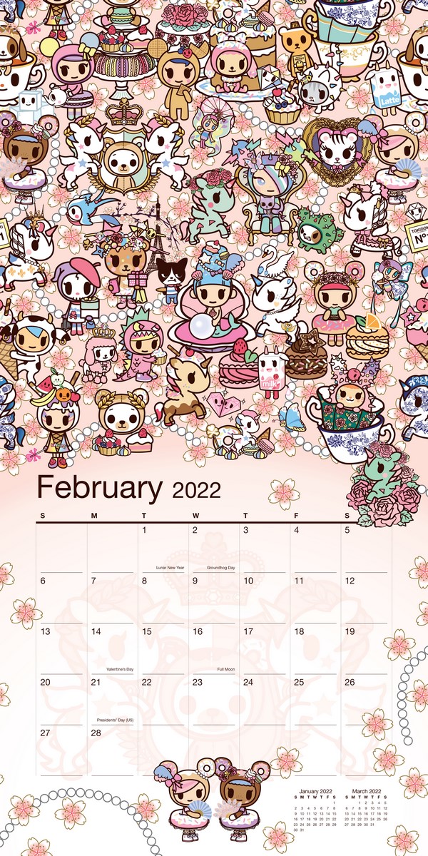 Tokidoki - 2022 Wall Calendar by Simone Legno | 9780789340696 | Booktopia