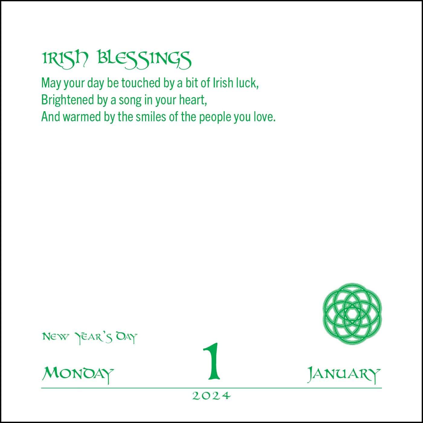 366 Things to Love About Being Irish - 2024 Daily Desk Calendar by ...