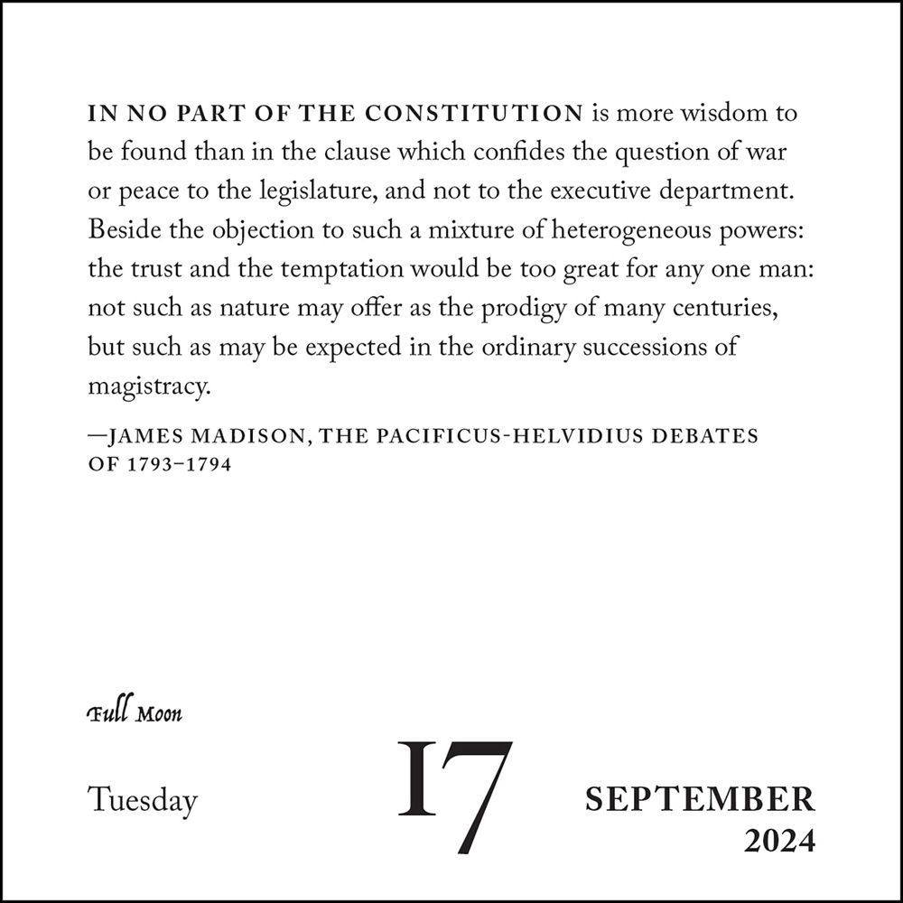 Hamilton - 2024 Daily Desk Calendar, An American Musical by Andrews ...