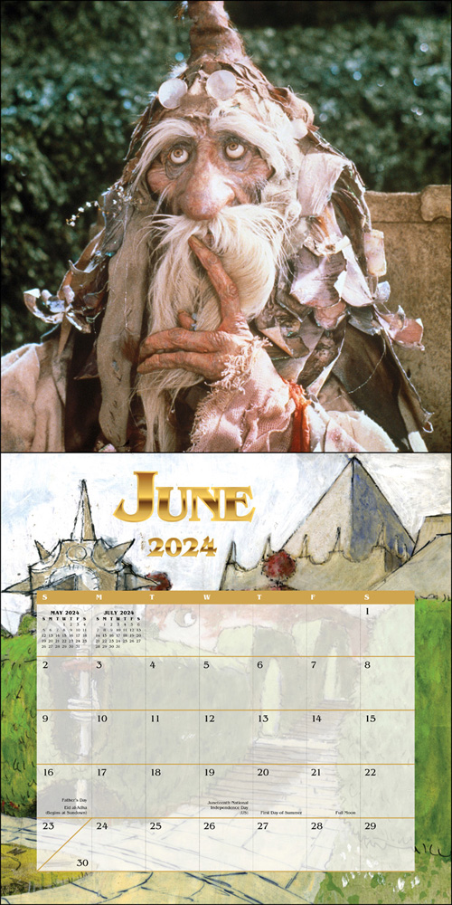 Jim Henson's Labyrinth 2024 Wall Calendar by Jim Henson Company ...