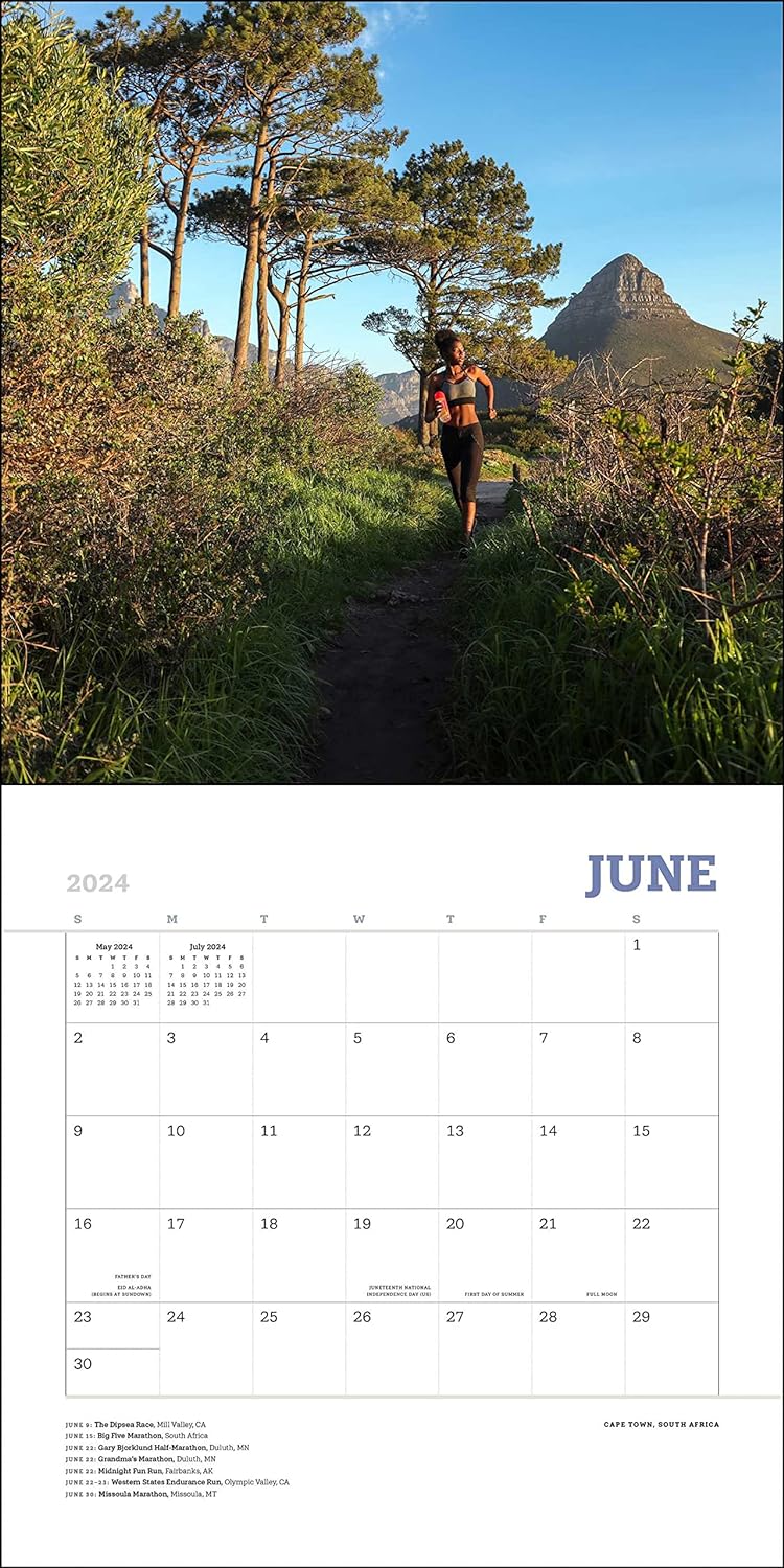 World's Most Beautiful Runs - 2024 Wall Calendar by Rizzoli Universe ...