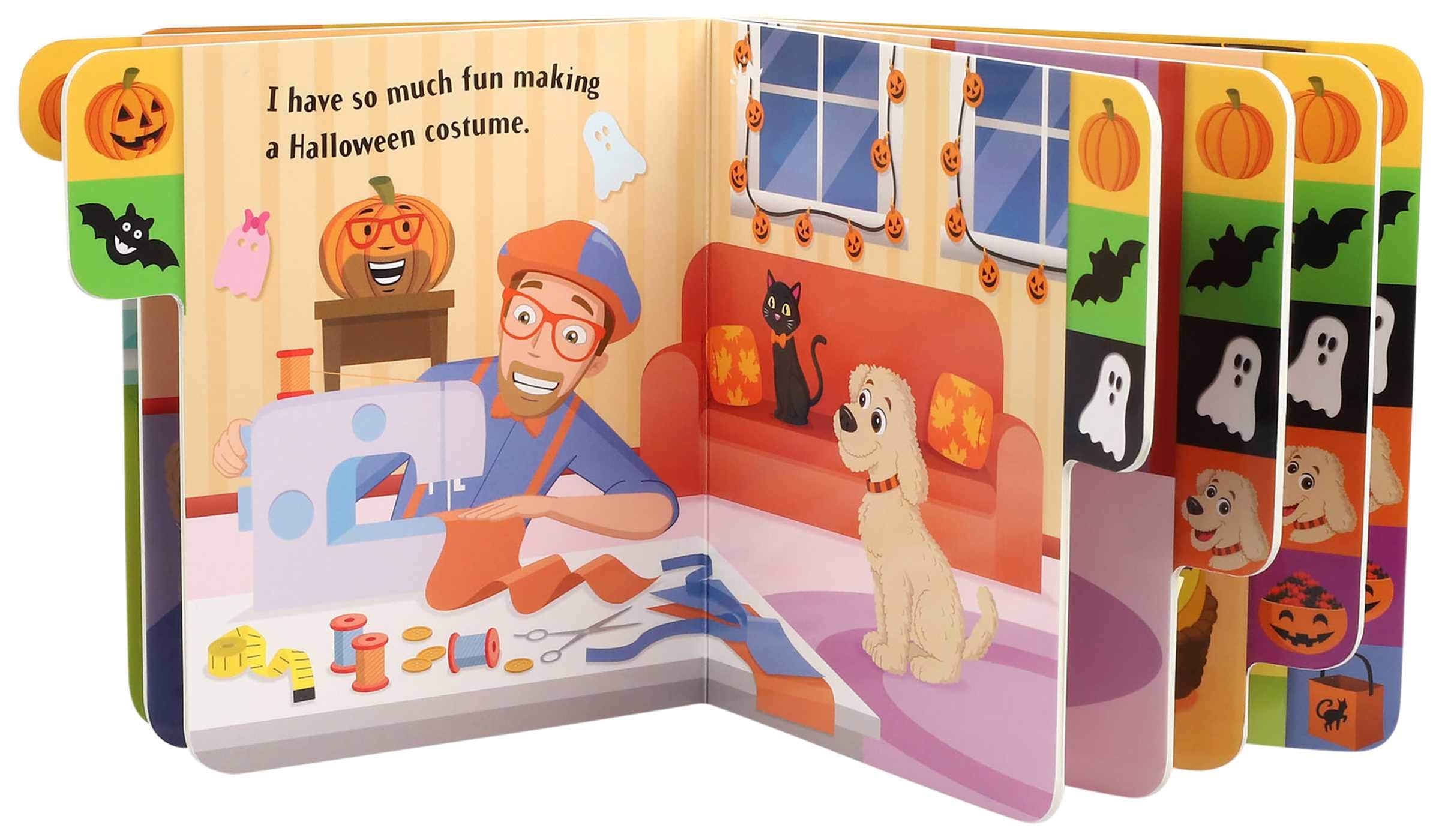 Blippi: Happy Halloween, Board Books with Tabs by Editors of Studio Fun ...