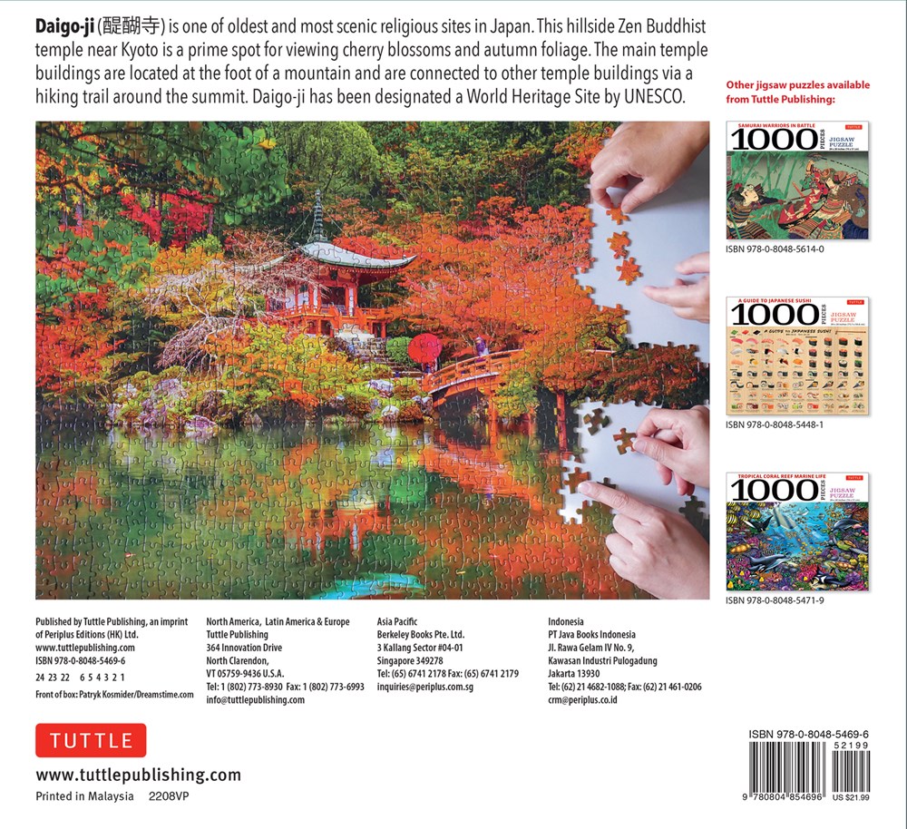 Autumn Foliage In Kyoto Japan - Puzzle, 1000-Piece Jigsaw Puzzle by ...