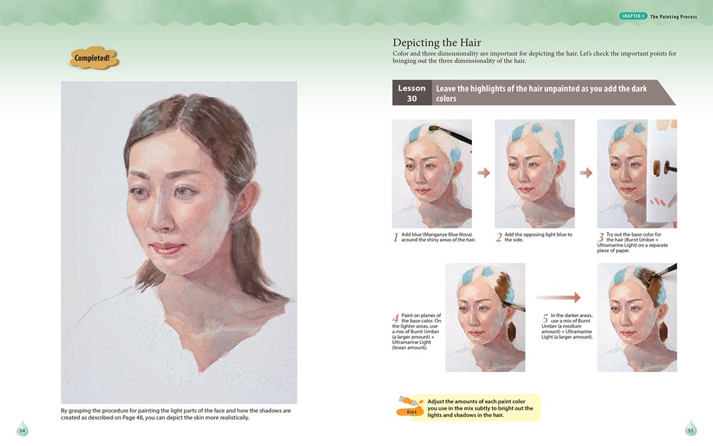 Japanese Style Watercolor Portraits, Learn to Paint Lifelike Portraits ...